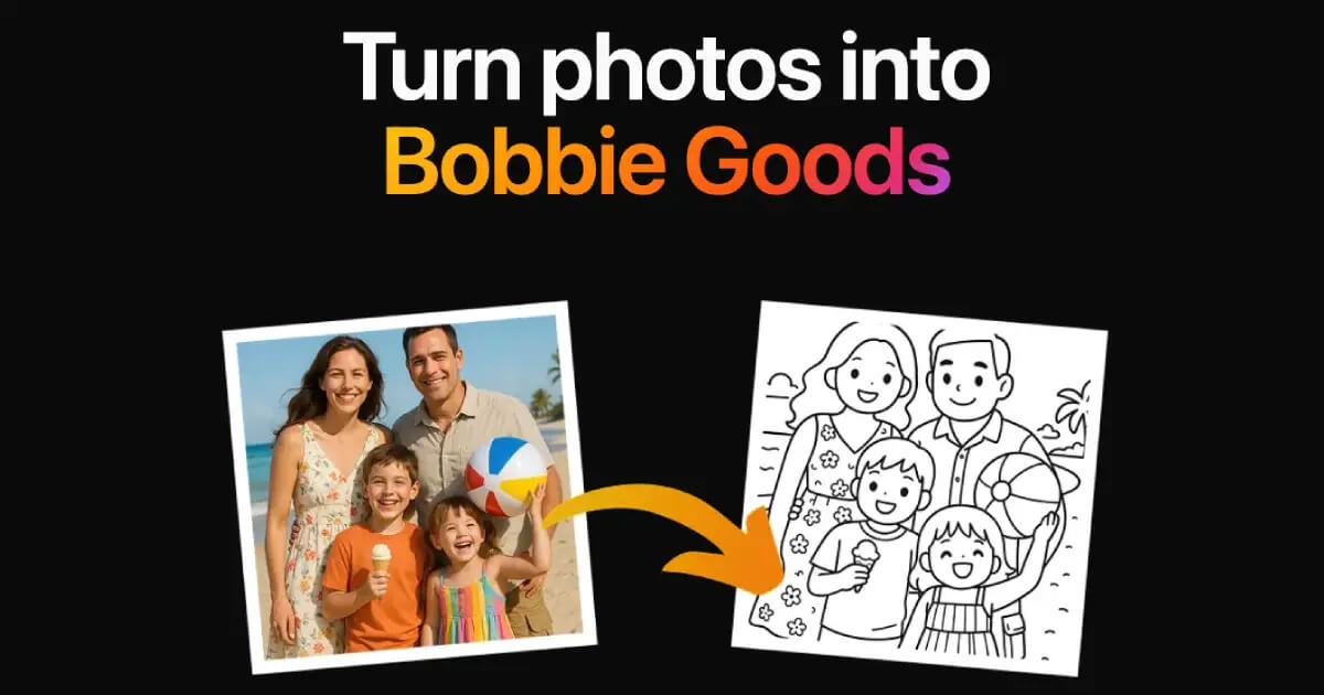 Turn Photos into Cozy Bobbie Goods Art with AI Converter