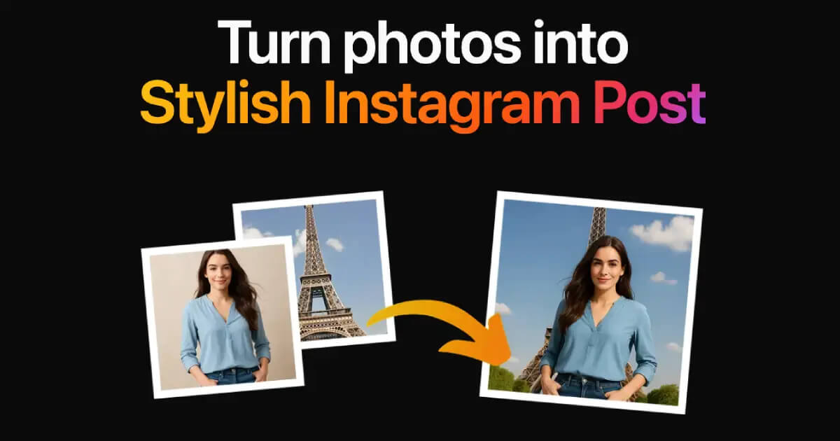 Stylish Photo Converter for Instagram – AI Image Restyling